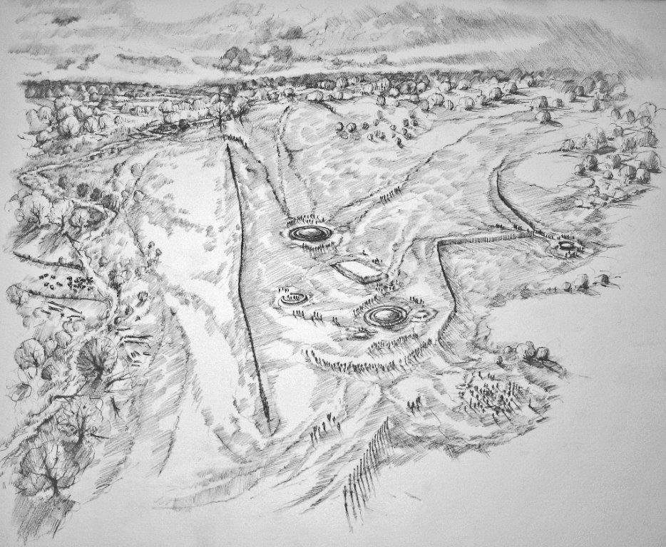 Archaeological illustrations Stonehenge – McNeill Gallery