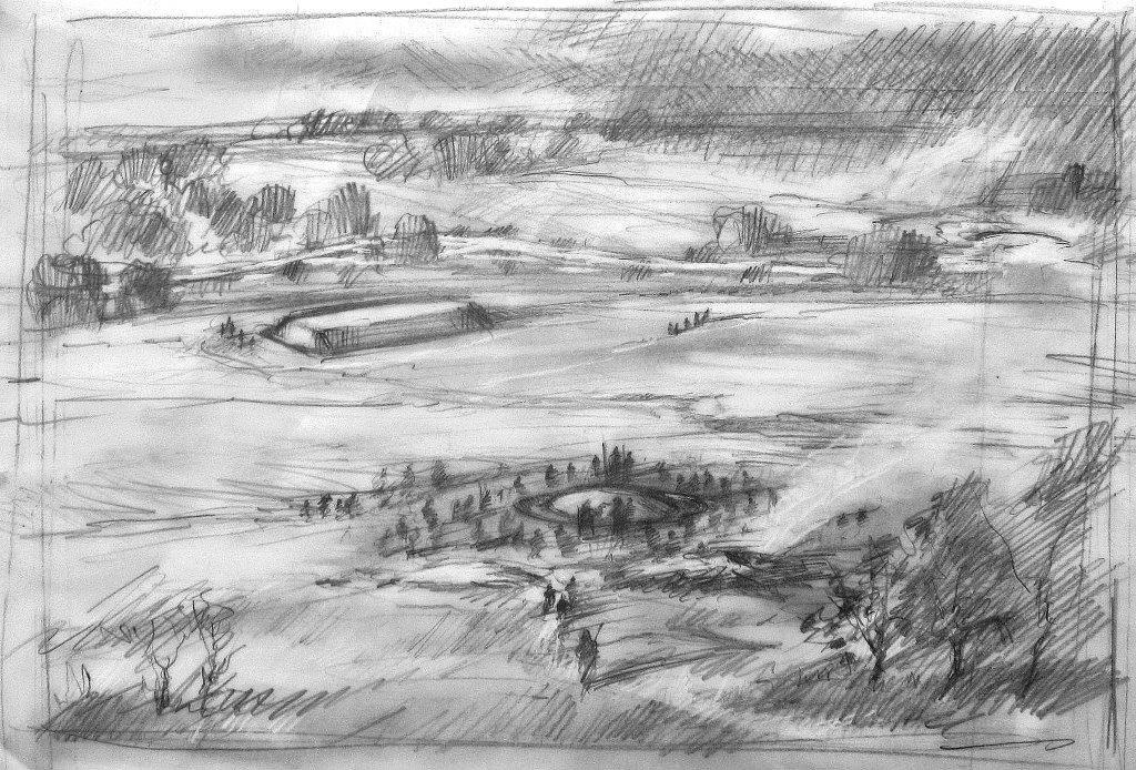 Archaeological illustrations Stonehenge – McNeill Gallery