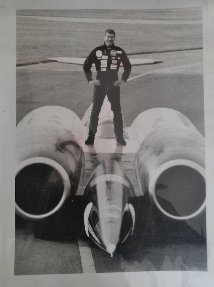 Andy Green Winning Land Speed Record – McNeill Gallery