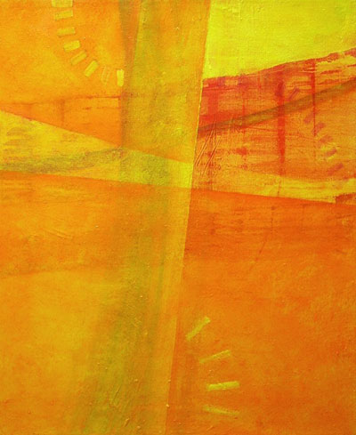 Lorna Wilson Innerscape-no 1 76x76cm 07 – McNeill Gallery