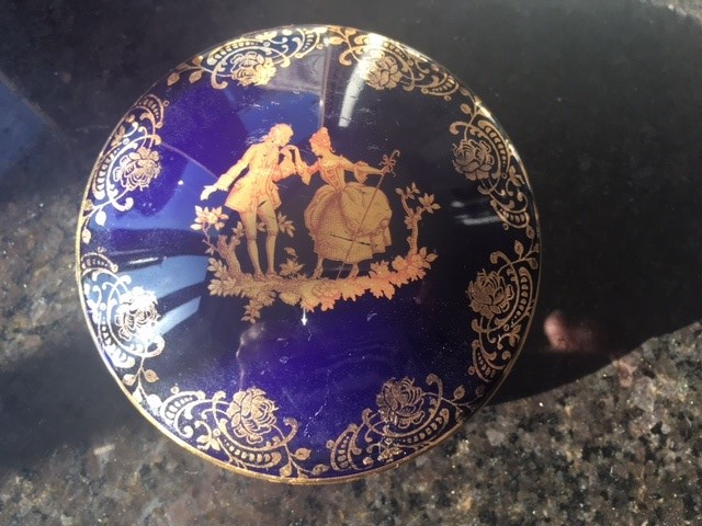 Art Gifts Limoges French Pot Blue – McNeill Gallery