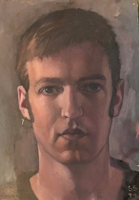 Steve Sharples Self Portrait 1977 Jan 2024 – McNeill Gallery